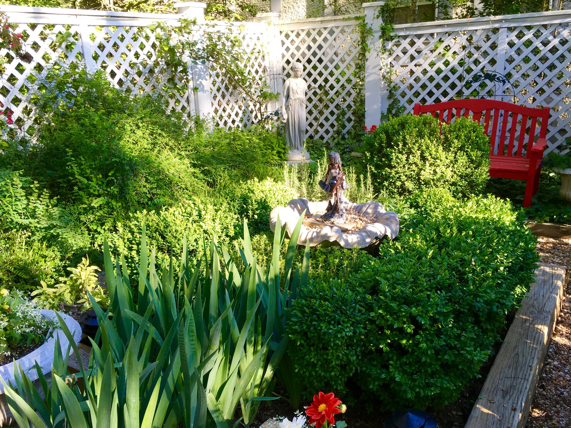 The Chartreuse Garden at Abbington Green Bed and Breakfast, Asheville ...